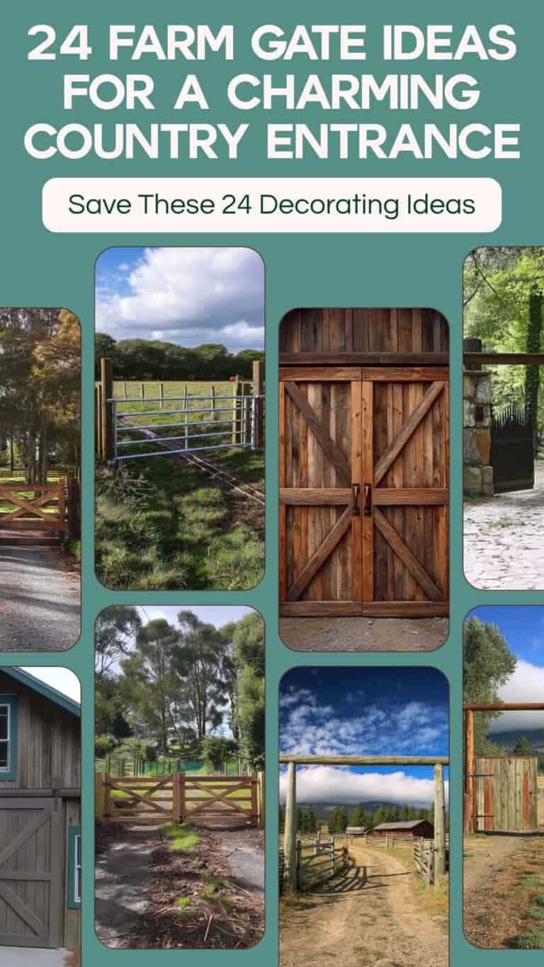 24 Farm Gates Entrance Ideas To Transform Your Property’s Curb Appeal