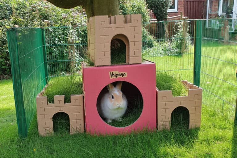 23 Garden Rabbit Playground Ideas for Happy and Active Bunnies