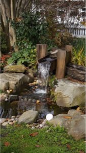 Best 25 Small Pond Garden With Waterfall Ideas for Backyard Bliss