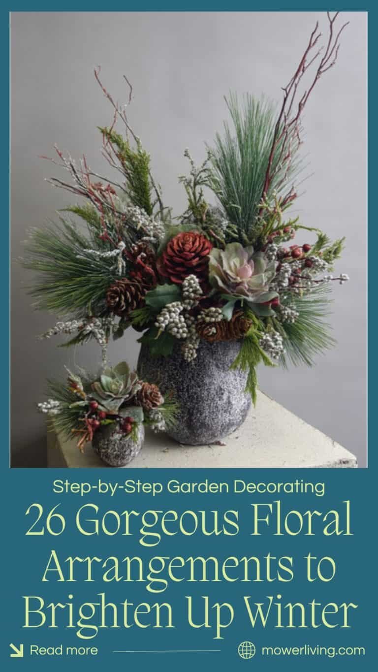 26 Winter Floral Arrangement Ideas To Brighten Your Seasonal Decor