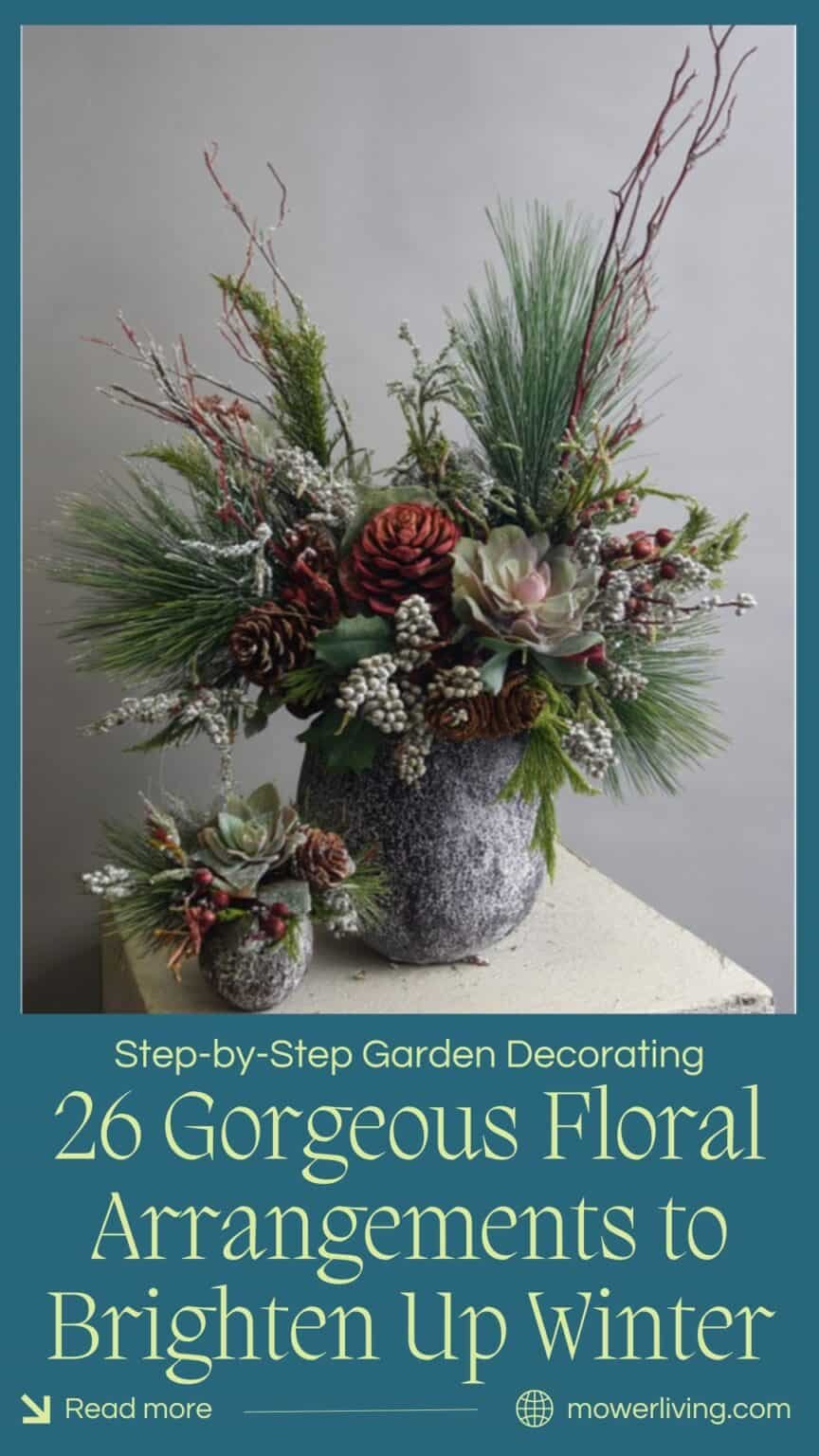 26 Winter Floral Arrangement Ideas To Brighten Your Seasonal Decor