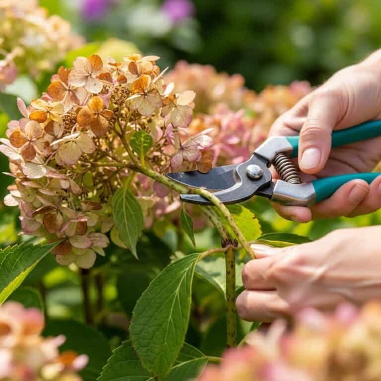 How To Deadhead Hydrangeas Easily