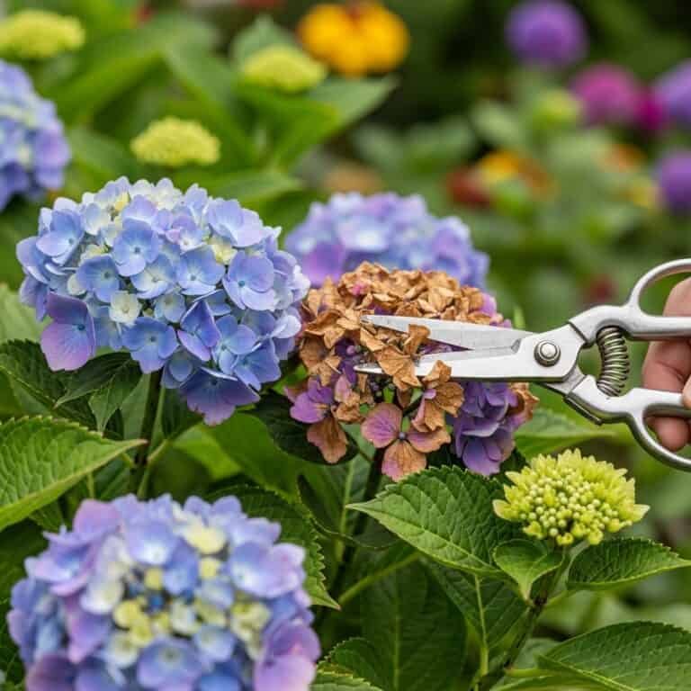 How To Deadhead Hydrangeas Easily
