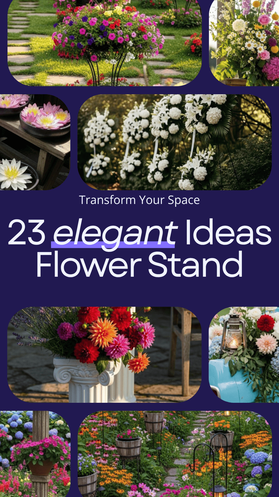 23 Flower Stand Ideas That Instantly Elevate Your Plant Display