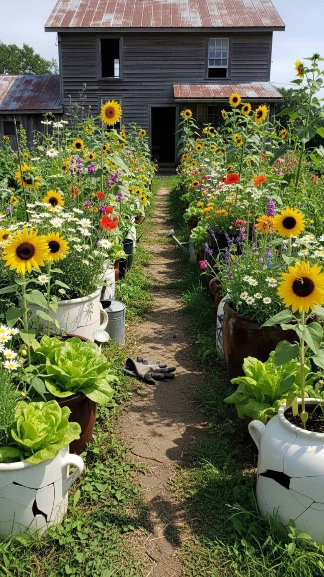 21 Farm Garden Ideas That Blend Beauty and Practical Growing